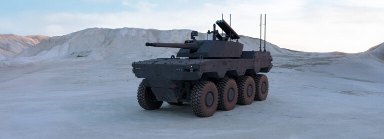 Milrem Robotics Unveils Cutting-Edge 8x8 Robotic Combat Vehicle at IDEX ...