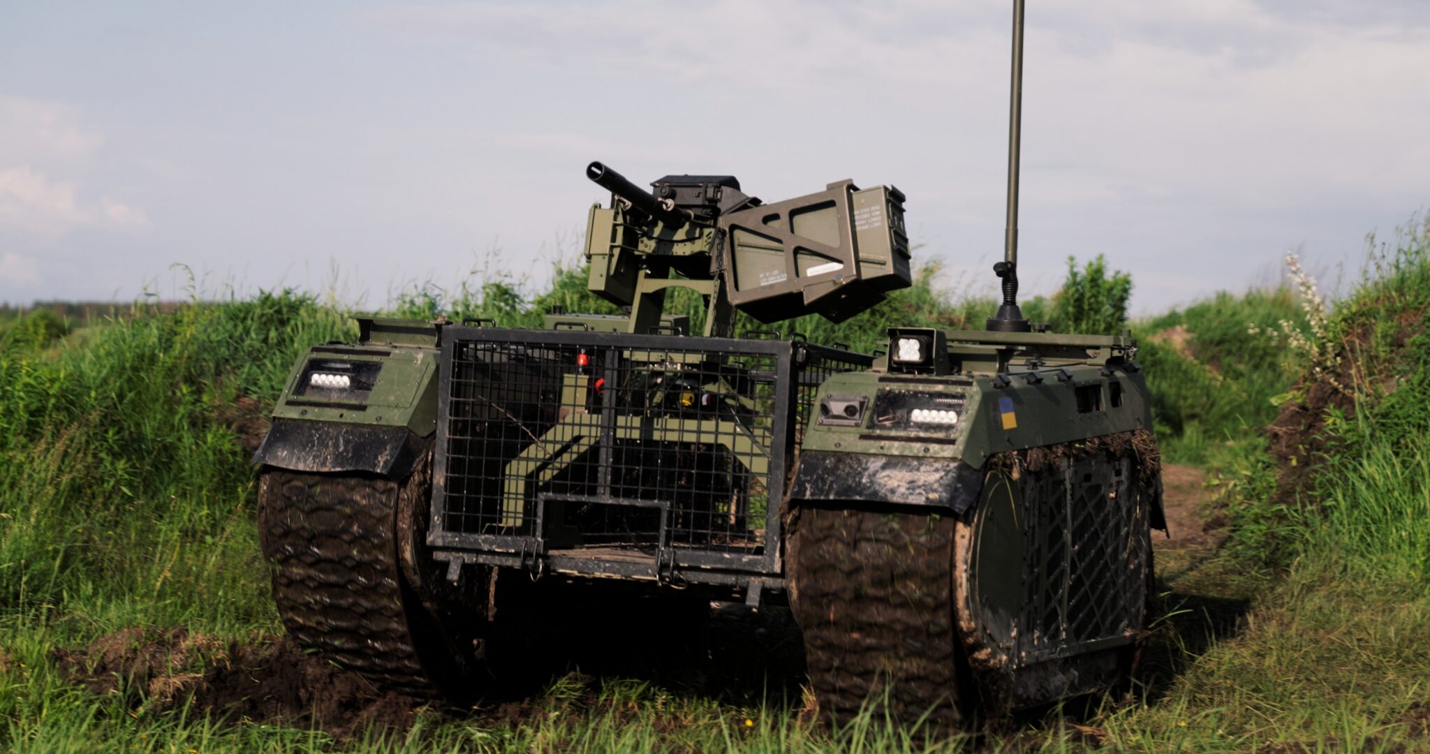 Milrem Robotics and Frontline Integrate THeMIS UGV and BURIA RWS into a Unified Combat Support ...